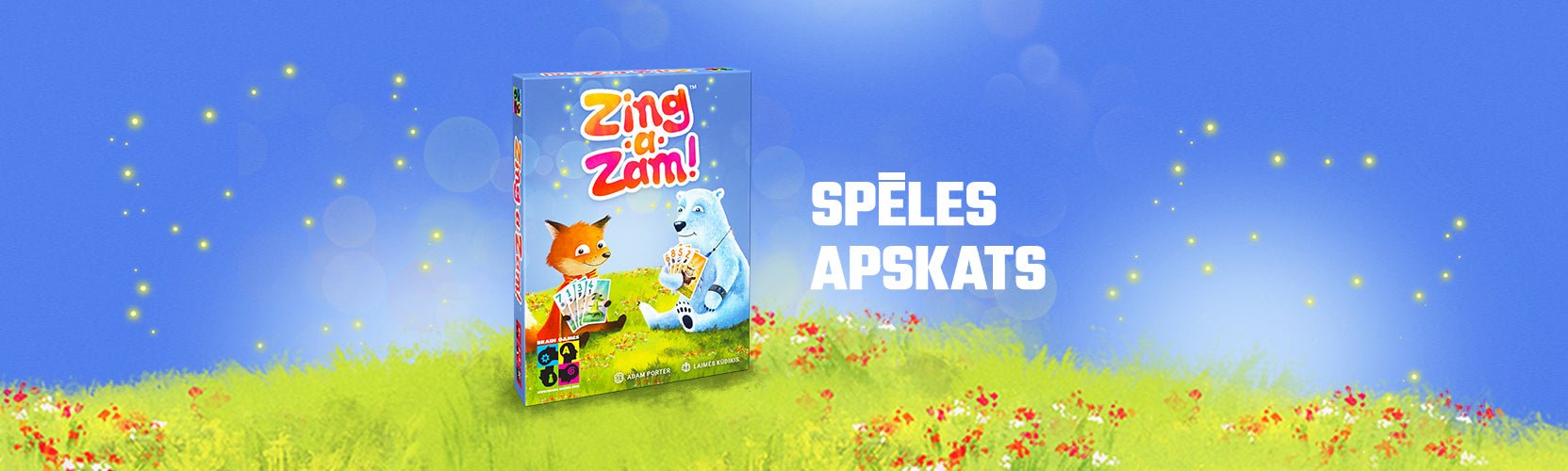 Spēles “Zing-a-Zam” apskats — Brain Games LV