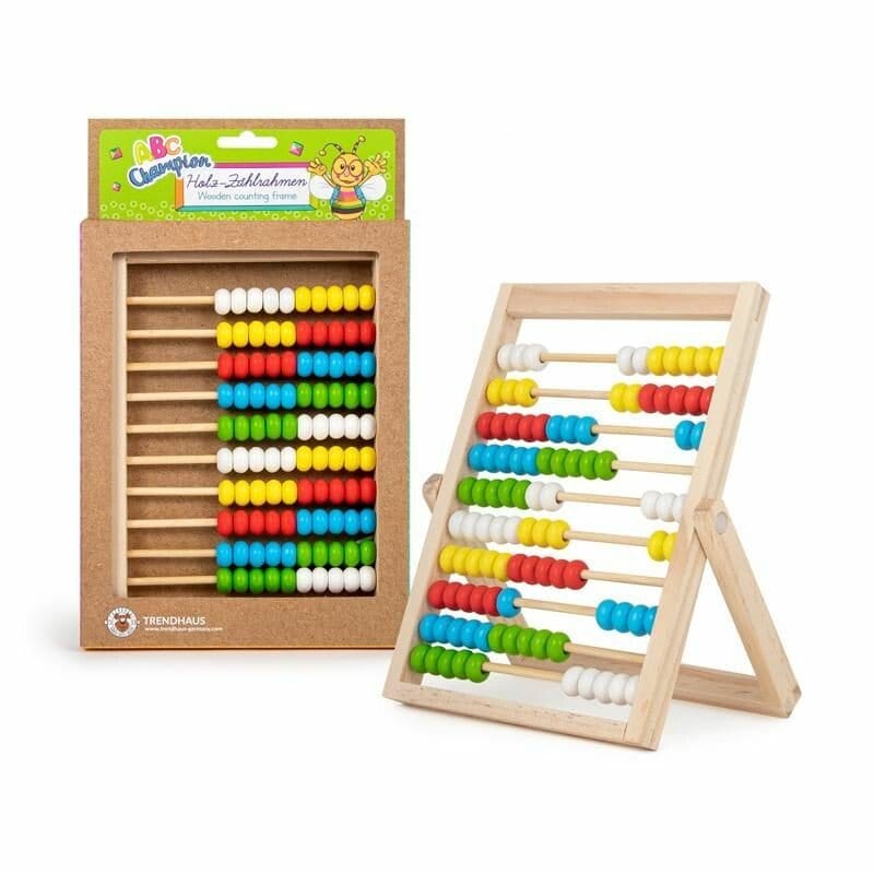 ABC Champions - Wooden Counting Frame — Brain Games LV