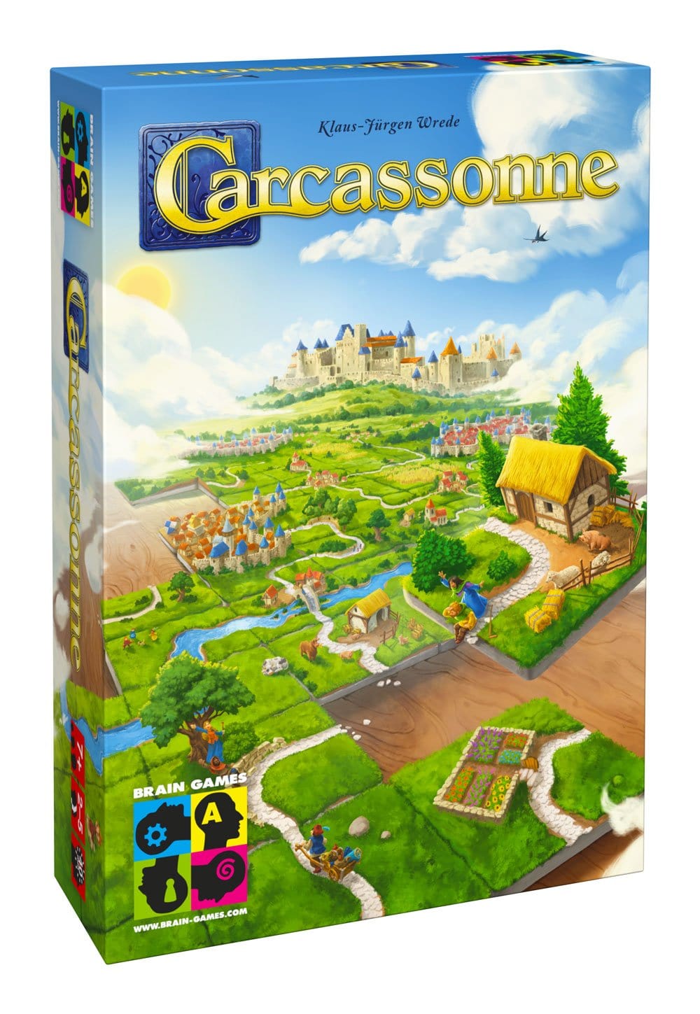 Carcassonne, board game — Brain Games LV