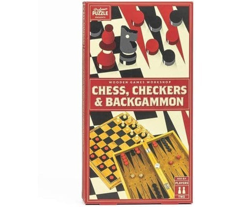 Chess, Checkers and Backgammon — Brain Games LV