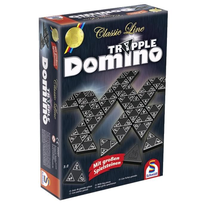 Classic Line: Triple-Domino board game — Brain Games LV