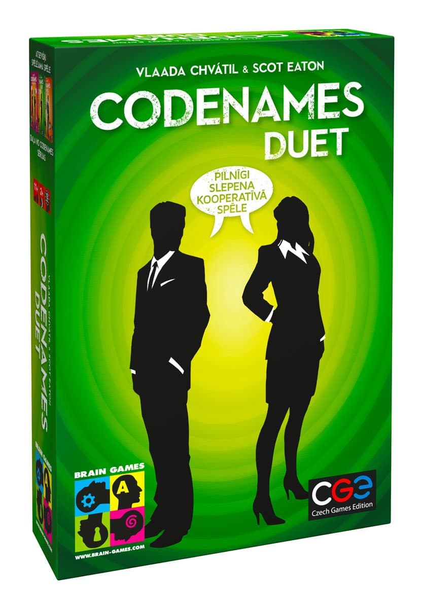 Codenames: Duet, board game — Brain Games LV