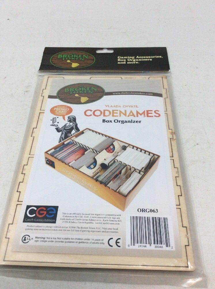 Codenames Organizer — Brain Games LV