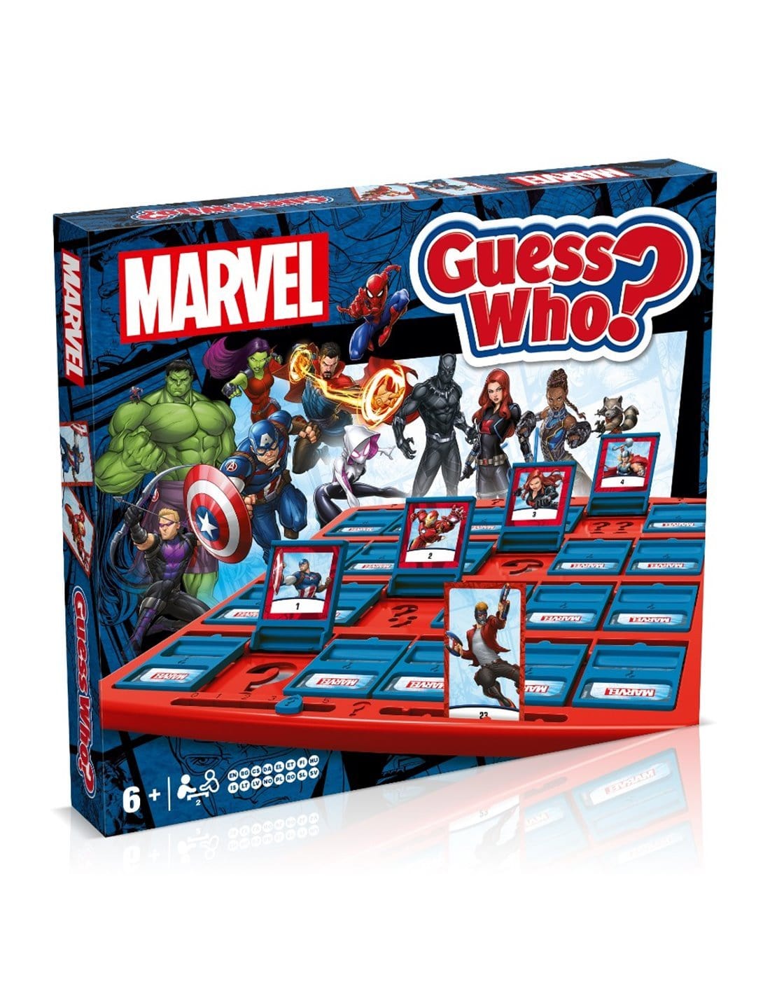 GUESS WHO: Marvel, board game — Brain Games LV