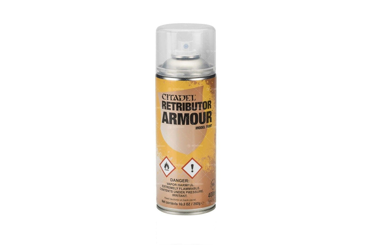 Games Workshop Citadel Krāsa Retributor Armour, Spray, 400ml — Brain ...