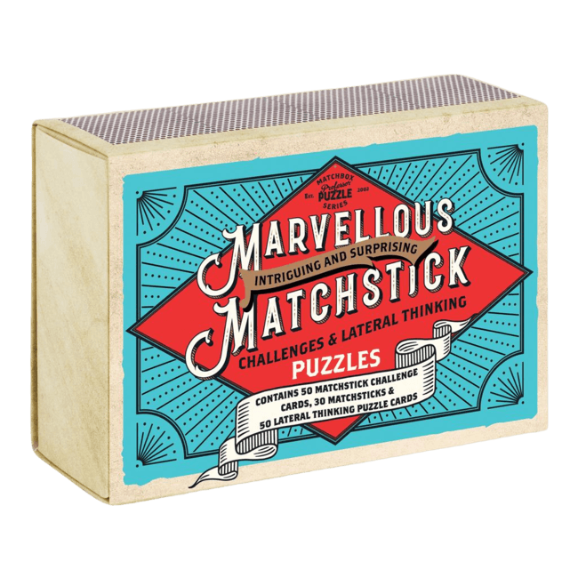 Matchbox: Marvelous Matchstick Challenges, a brainteaser — Brain Games LV