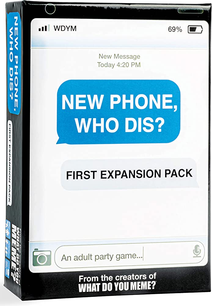 New Phone Who Dis? First Expansion (Paplašinājums) — Brain Games LV