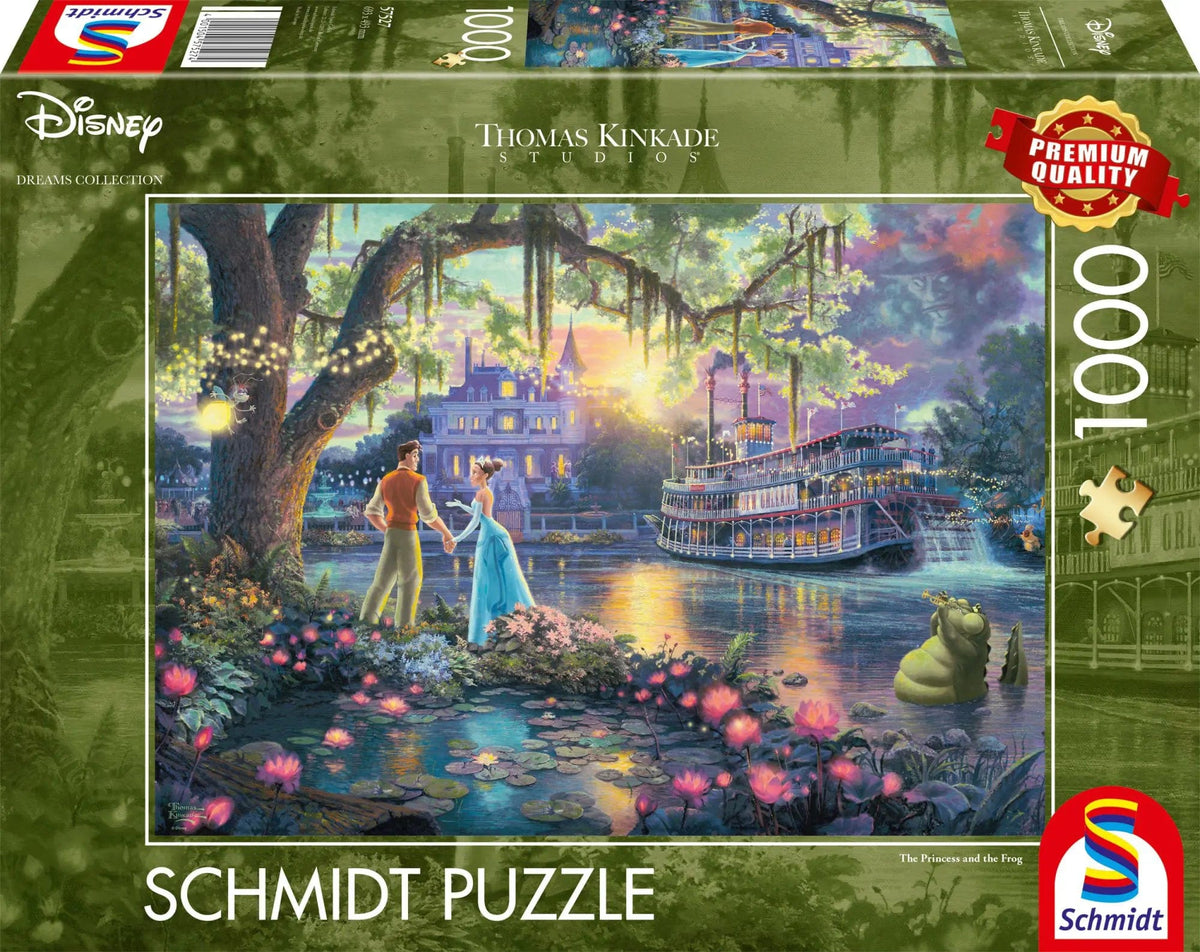 Puzle 1000 - Disney,The Princess And The Frog — Brain Games LV