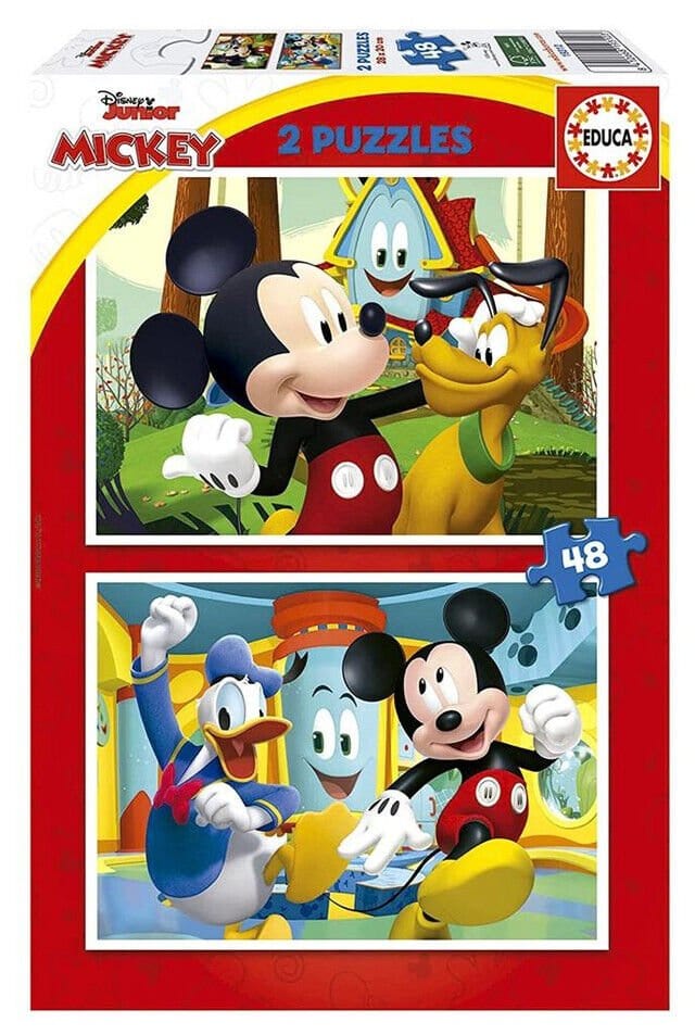 Puzle 48x2 - Mickey Mouse Fun — Brain Games LV
