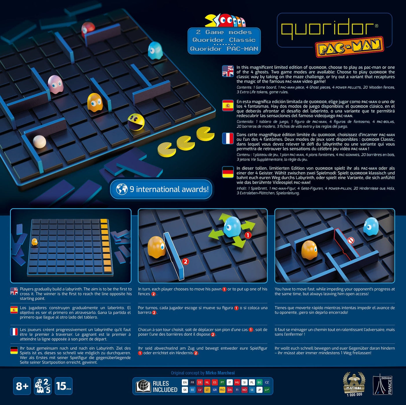 Quoridor PAC-MAN — Brain Games LV