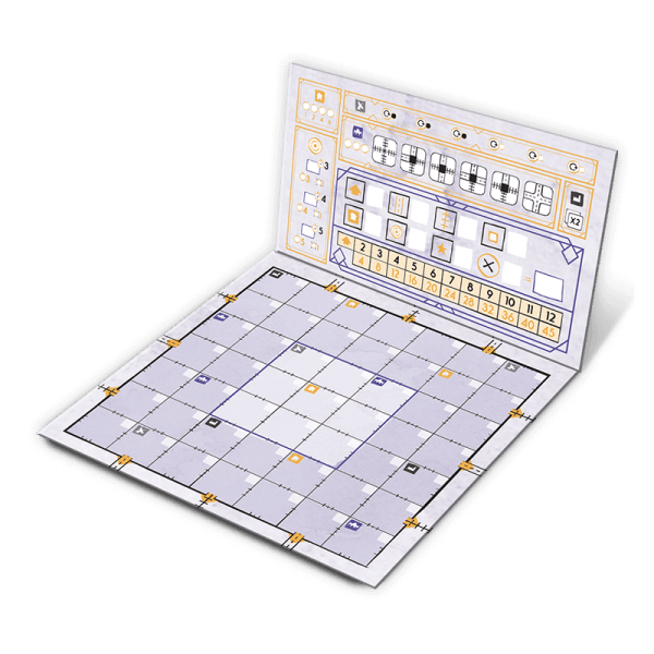 Railroad Ink Challenge Solo Board — Brain Games LV