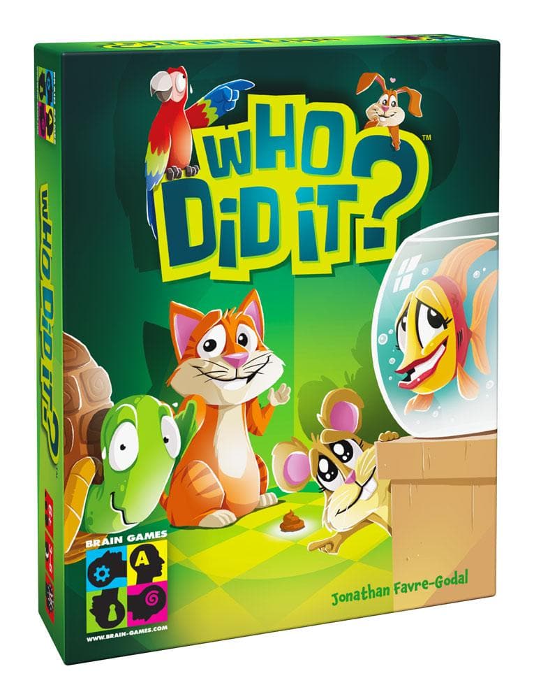 Who Did It? Board game — Brain Games LV